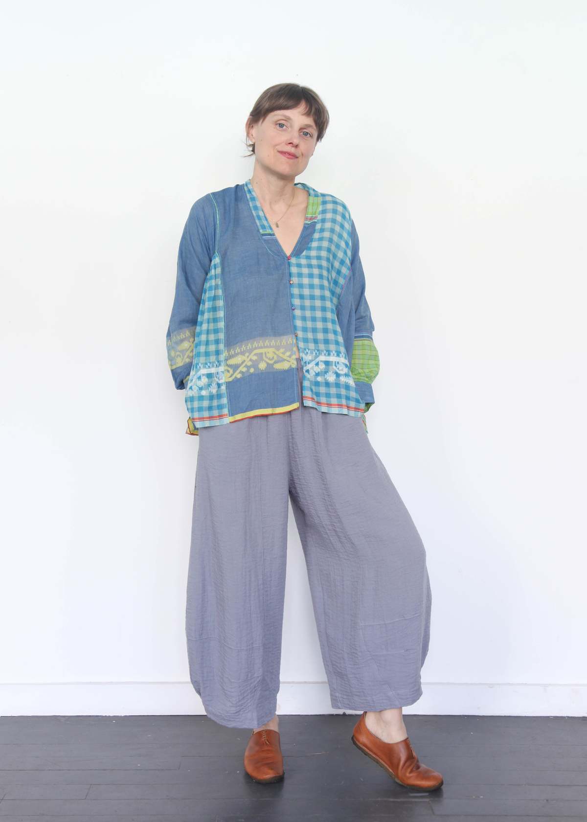 Injiri Shirt Jacket - chambray | Garmentory