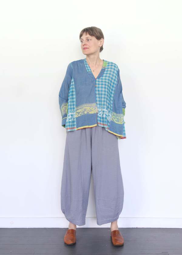 Injiri Shirt Jacket - chambray | Garmentory