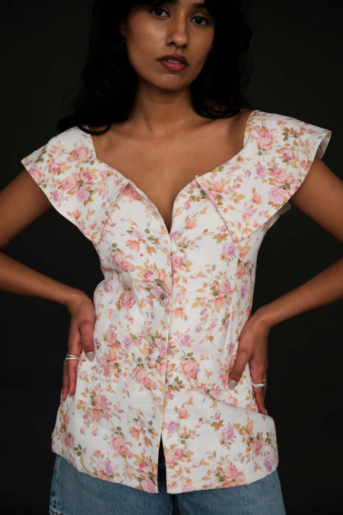 Tach Clothing Bromelia Blouse - Floral | Garmentory