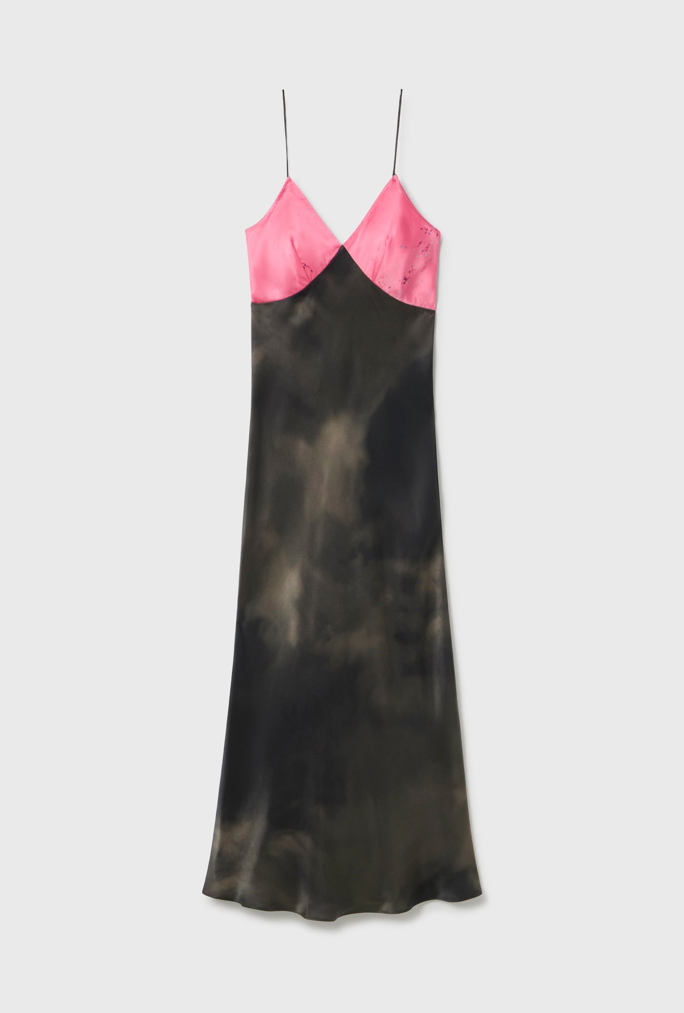 Silk Laundry Deco Rouleau Dress - Smoke/Hog Wash | Garmentory