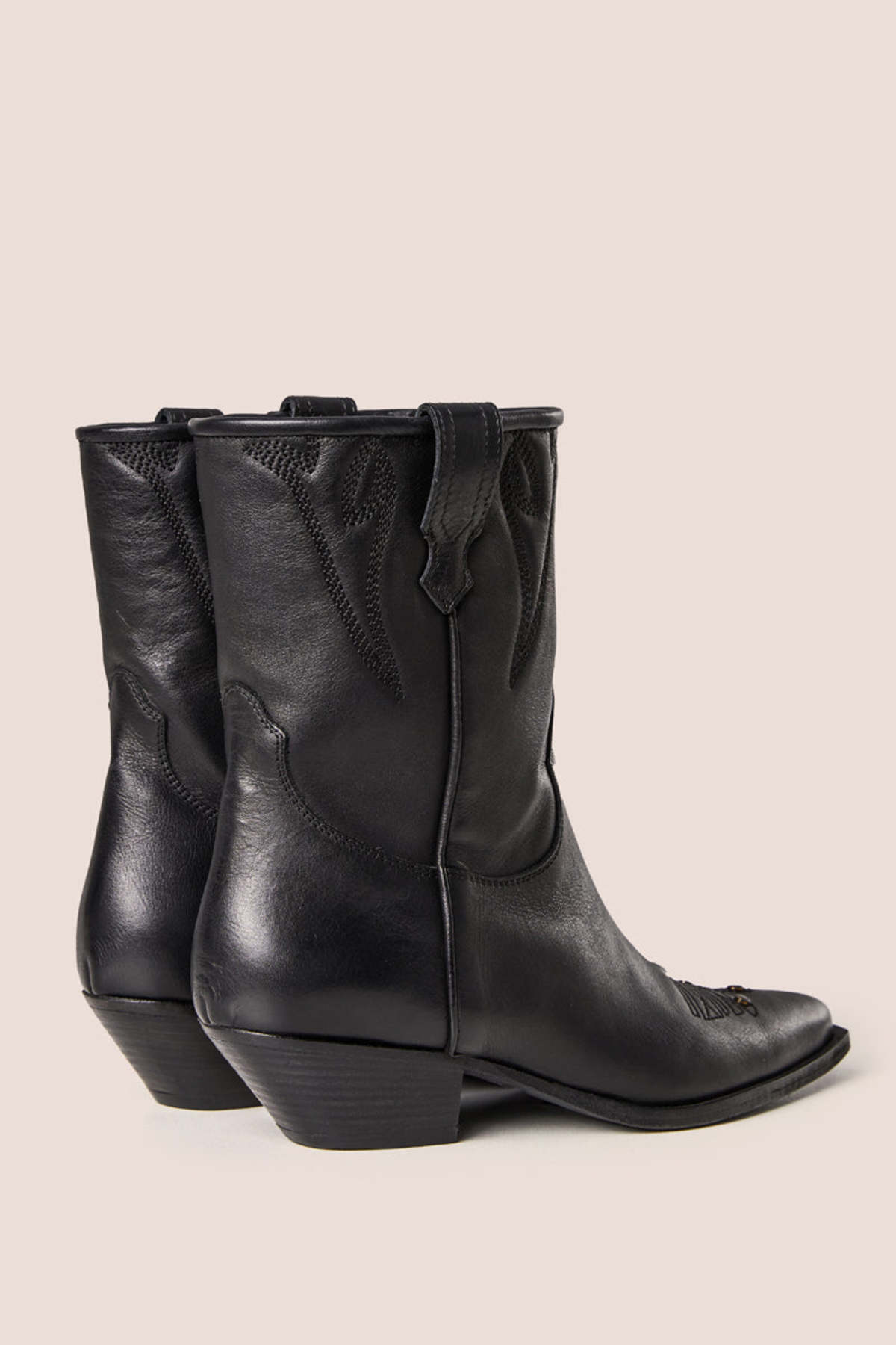Maria Luca Gloria Texan Boot - Black | Garmentory