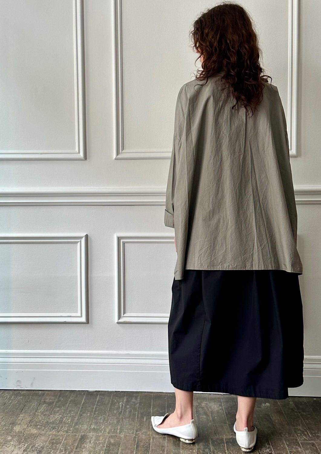 Manuelle Guibal Oversize Chemise - Grey | Garmentory