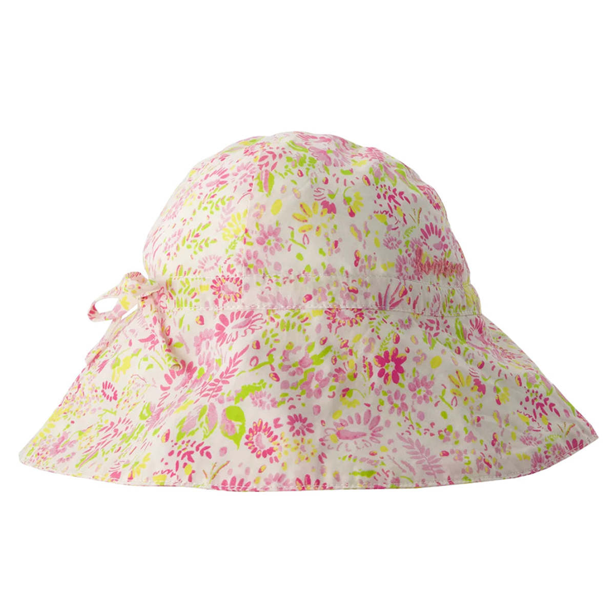 Kids Bonton Baby Tsar Hat - Pink Jolies Fleurs Print | Garmentory