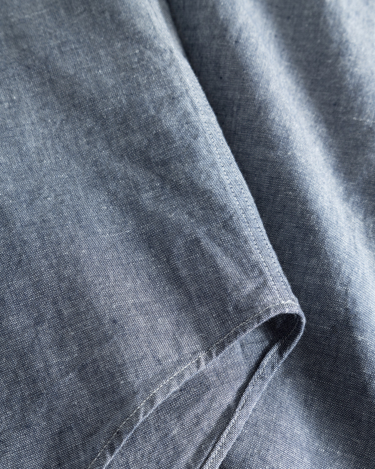 Norse Projects Algot Relaxed Cotton Linen Shirt - Dark Navy | Garmentory