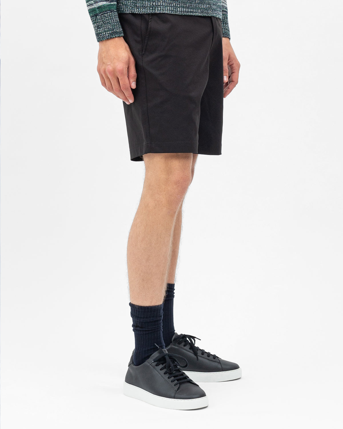 Norse Projects Ezra Relaxed Solotex Shorts - Black | Garmentory