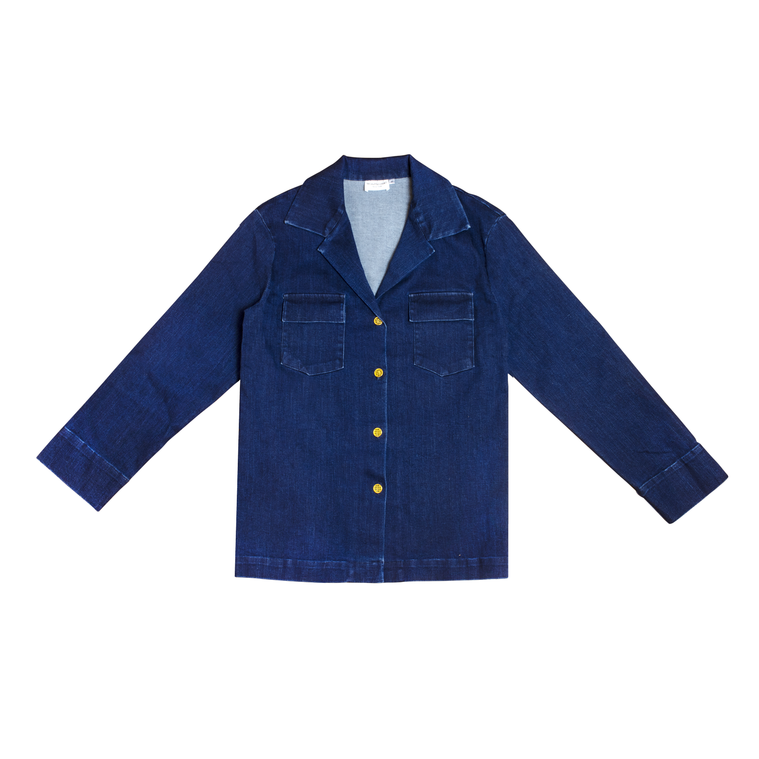Montserrat New York The Jet Set Top - Denim | Garmentory
