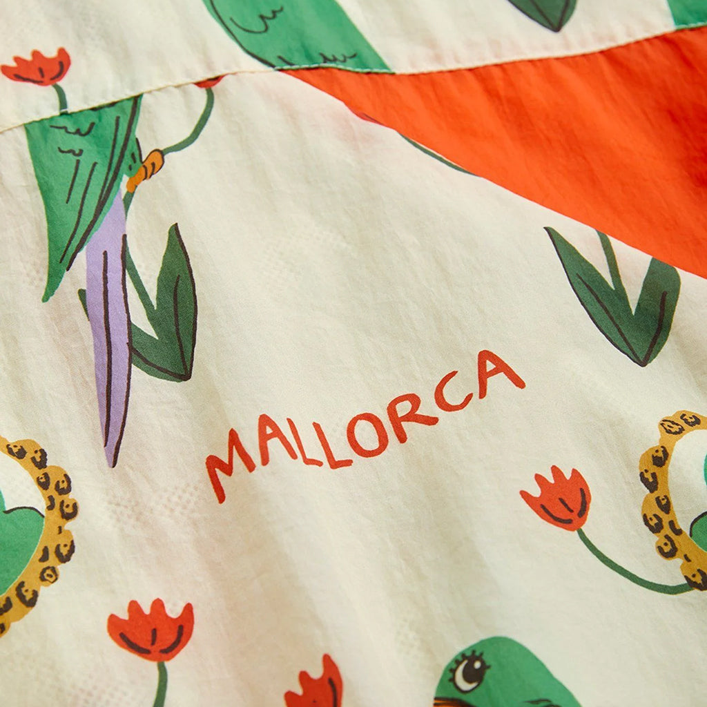 Kids Mini Rodini Child Parrots Tracksuit Pants - Multicoloured | Garmentory