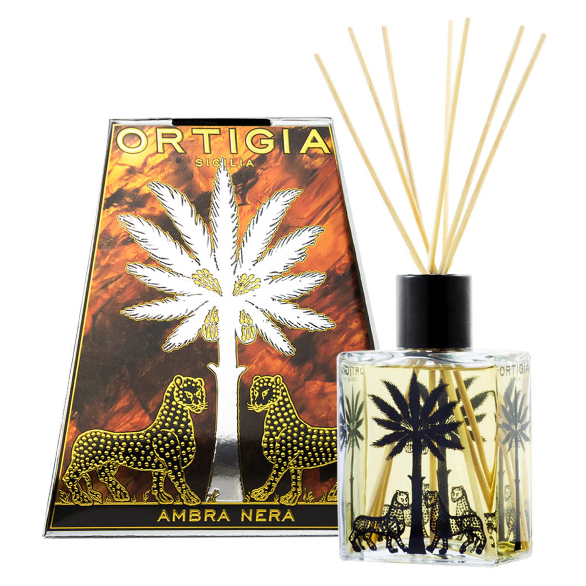 Ortigia Sicilia Ambra Nera Diffuser - Palma | Garmentory