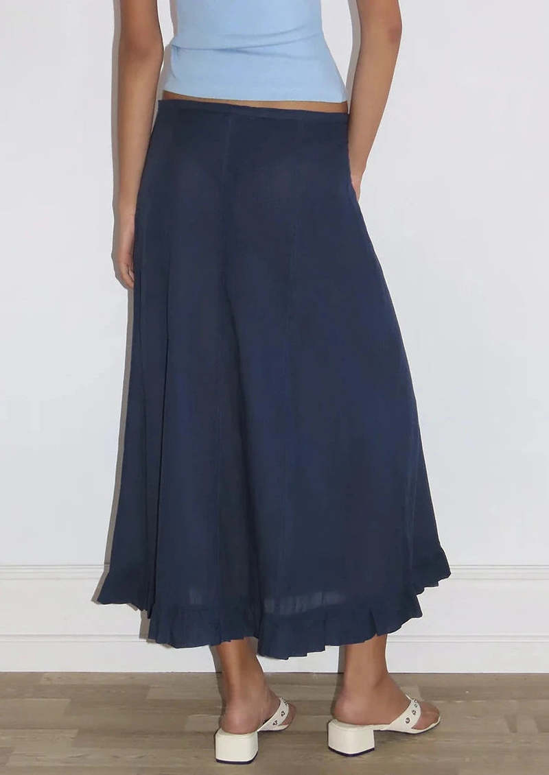 Paloma Wool Andolini Skirt - Navy | Garmentory
