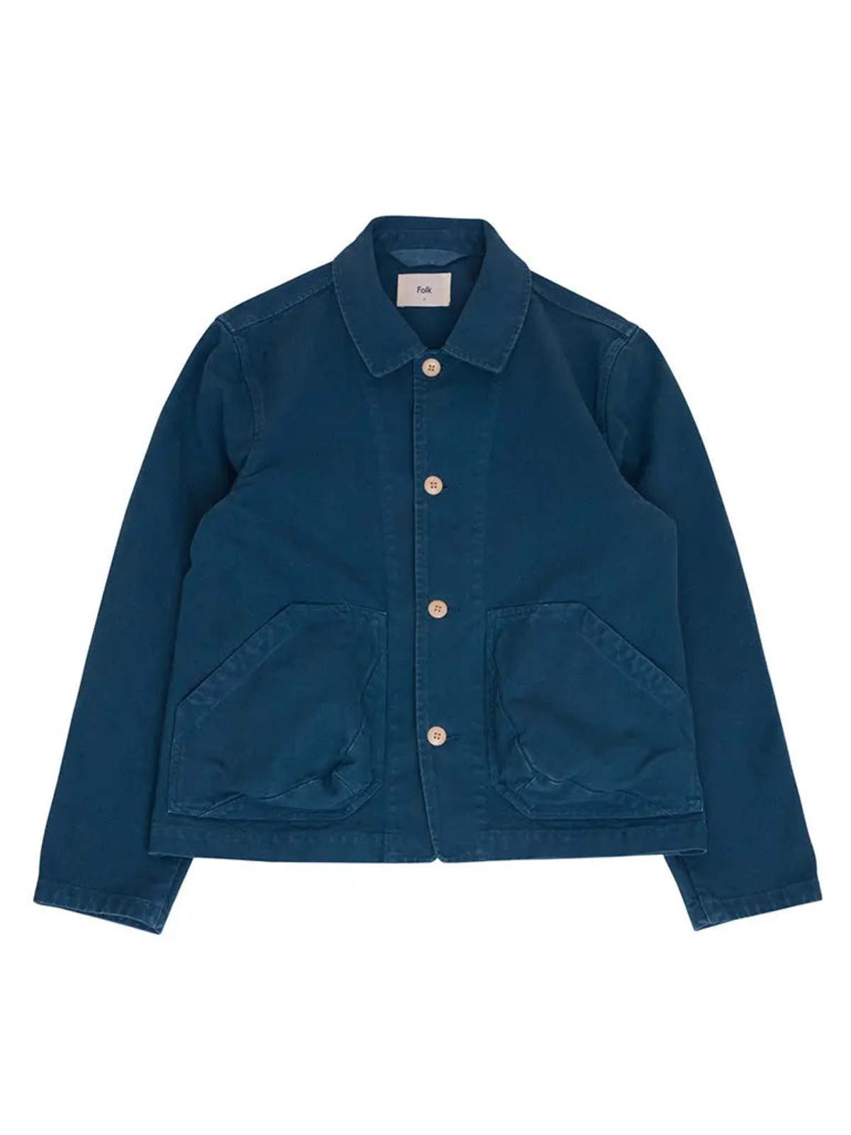 FOLK Prism Jacket - Ocean Blue Canvas | Garmentory