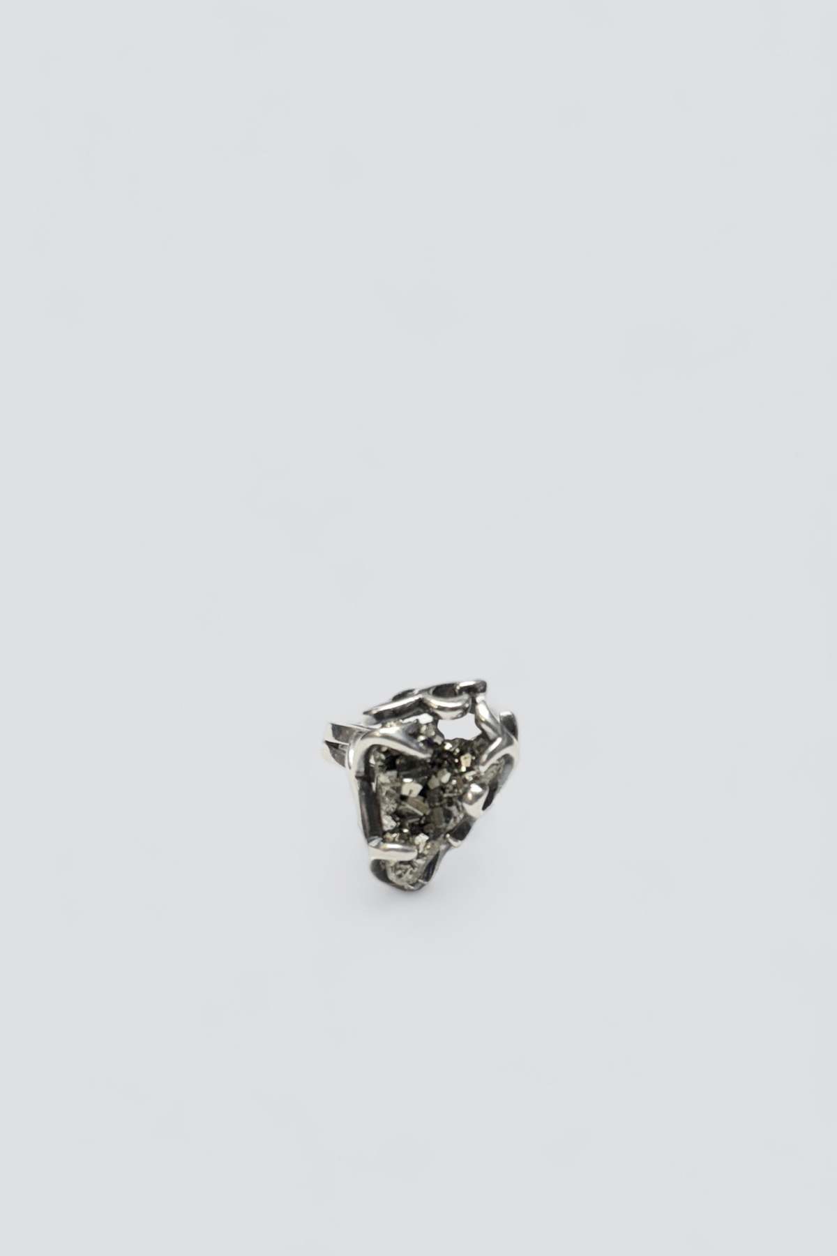 Marcasite Caged Ring - Sterling Silver | Garmentory