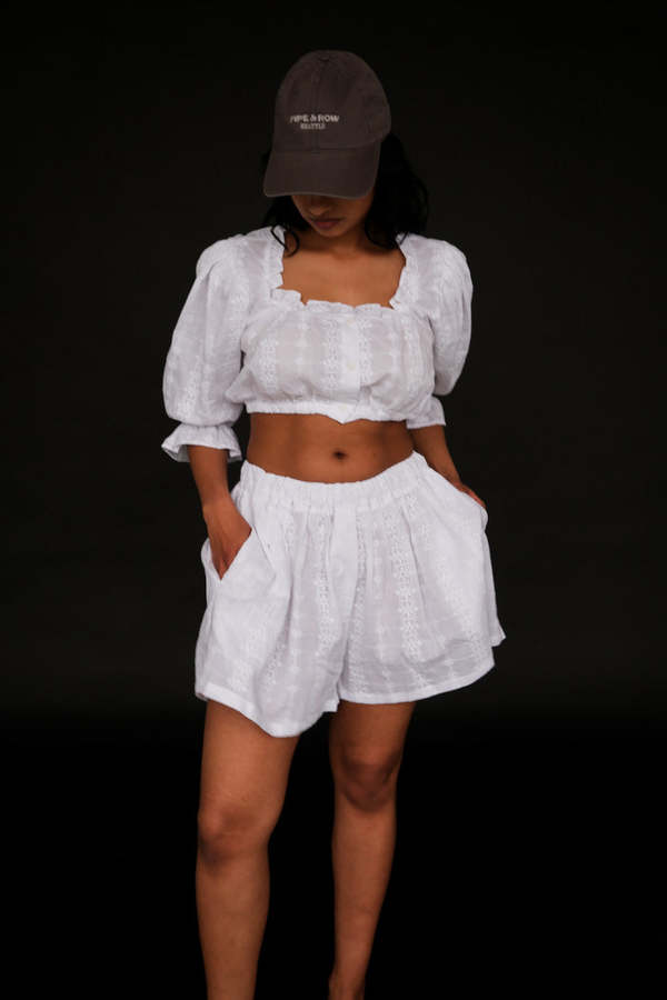 Toit Volant JOAN BOXER SHORTS - White | Garmentory