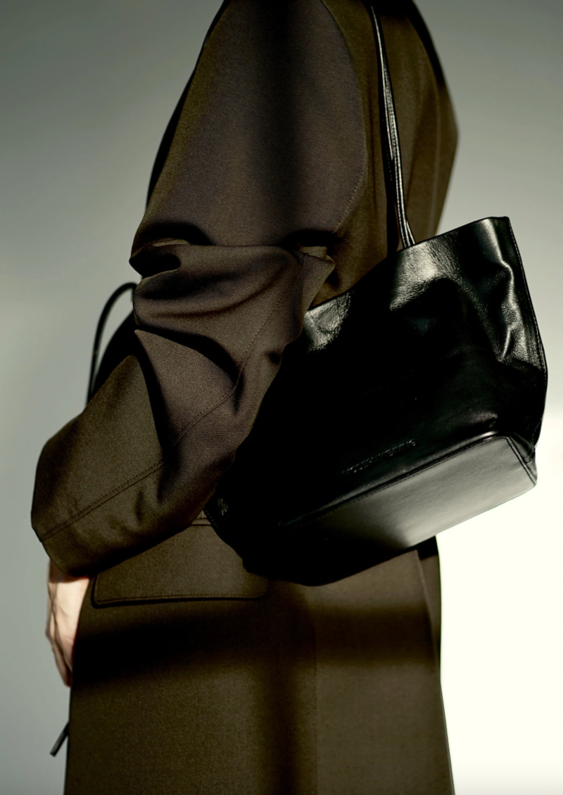 Modern Weaving Relaxed Basket - Army | Garmentory