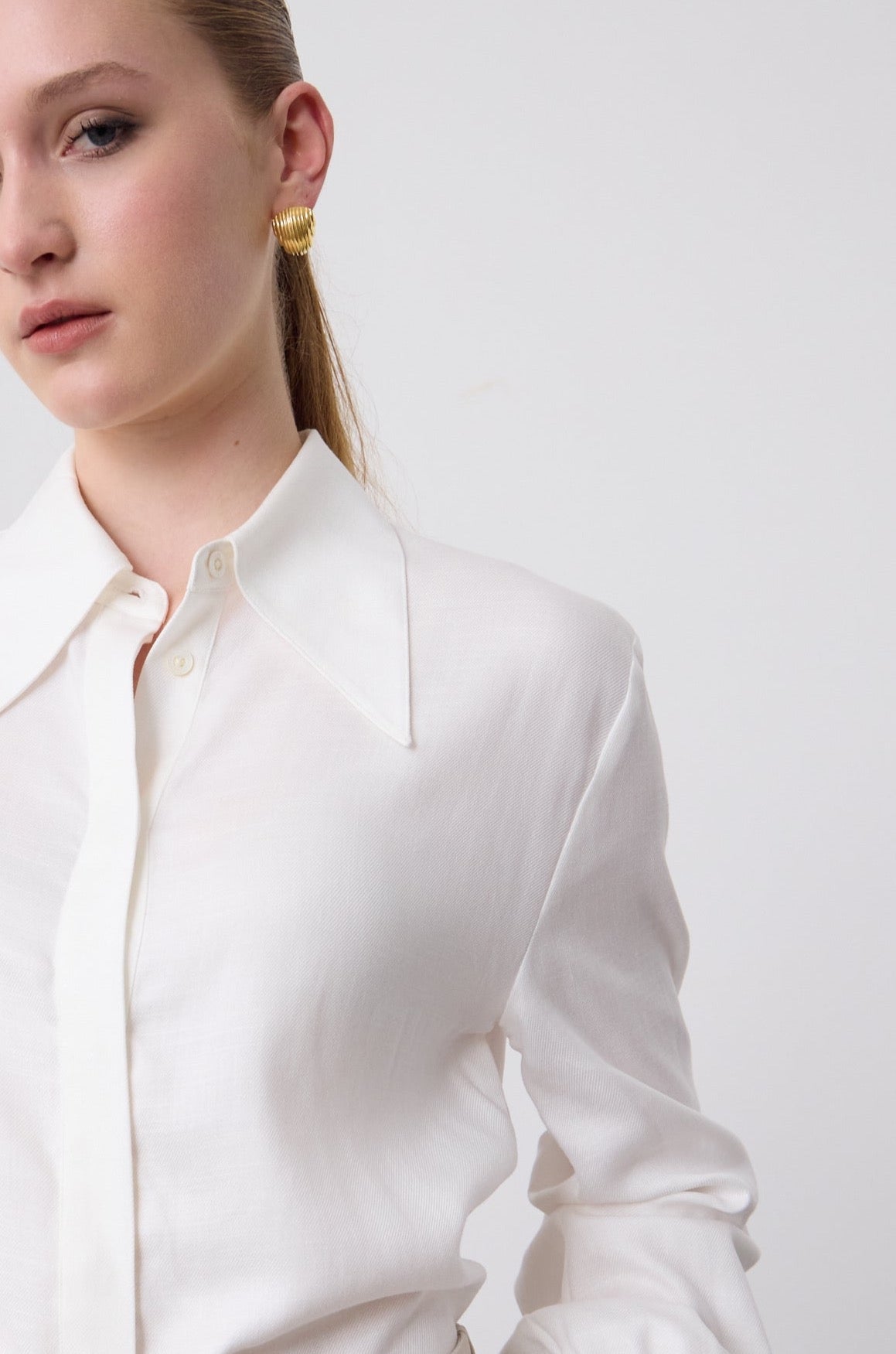 Laing Home Dominic Shirt - Milk | Garmentory