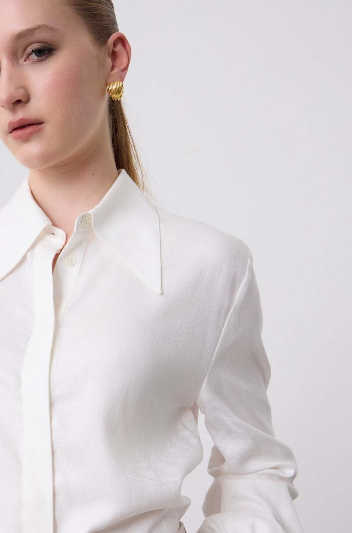 Laing Home Dominic Shirt - Milk | Garmentory