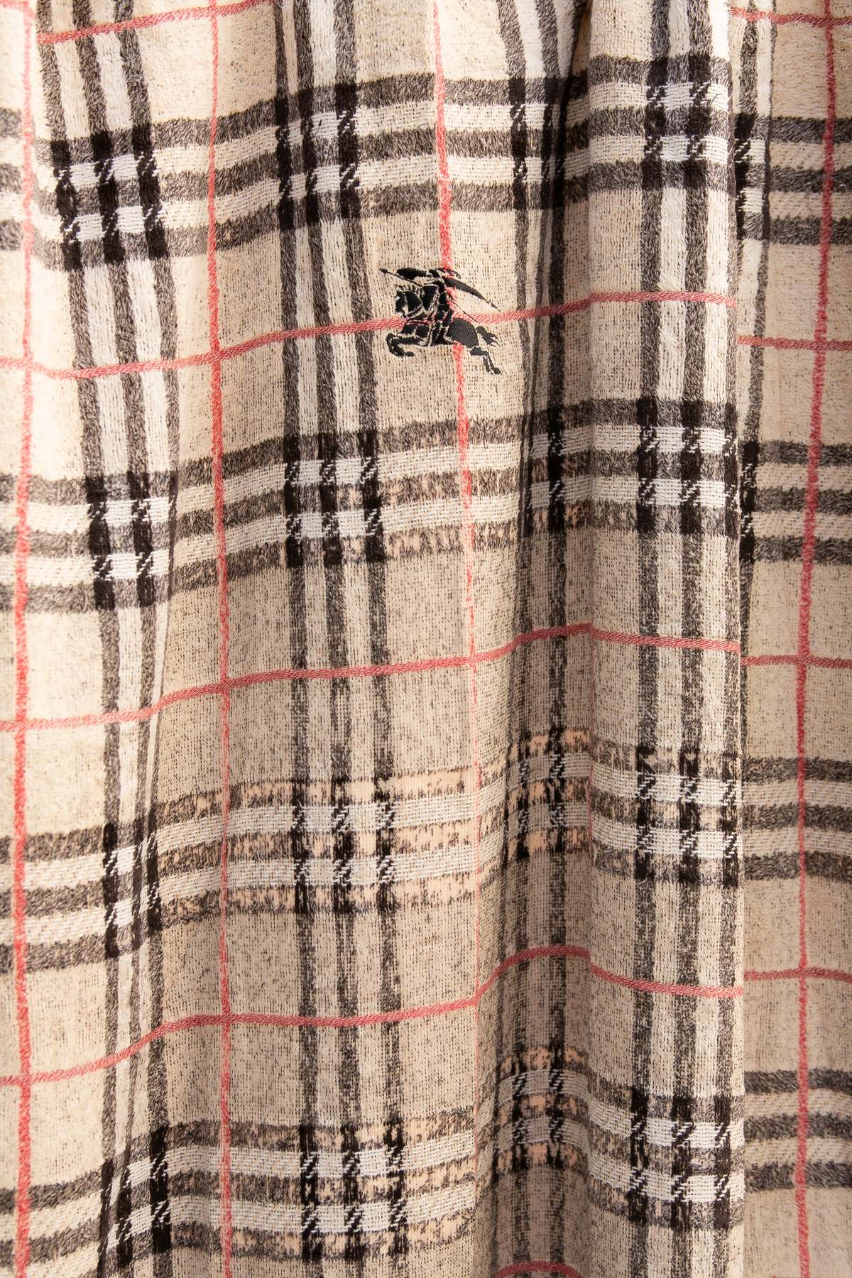 Burberry Check Print Towel - beige | Garmentory