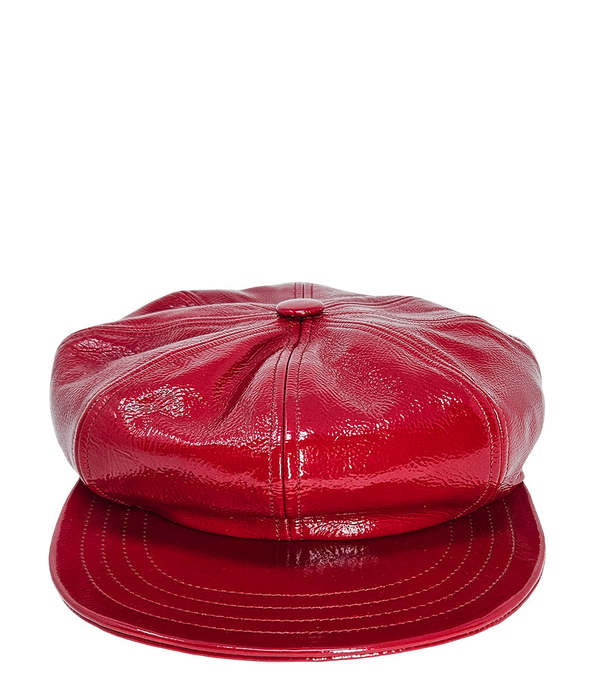 Designing Hollywood X Madison Maison Motorcycle Hat - Red | Garmentory