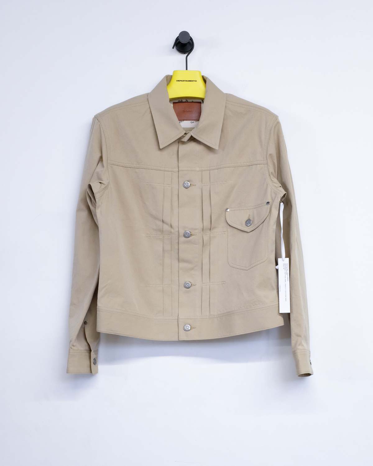 The Letters Burberry Cloth Cow Boy Jacket - Khaki | Garmentory