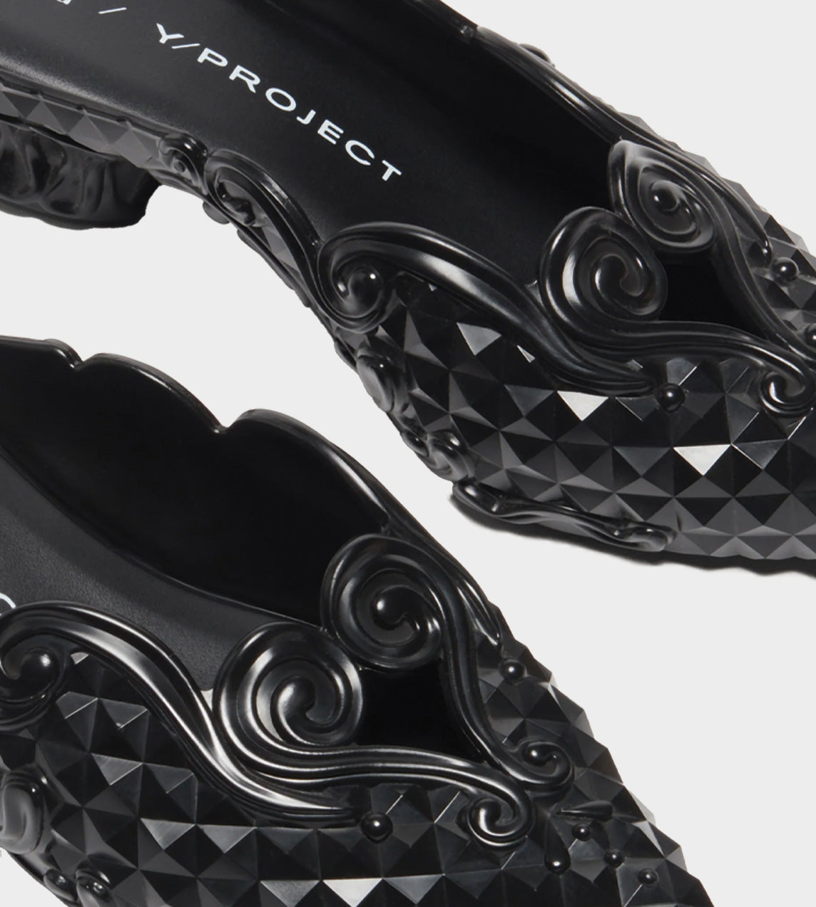 Y/project Melissa X YP Point Mule - Black | Garmentory