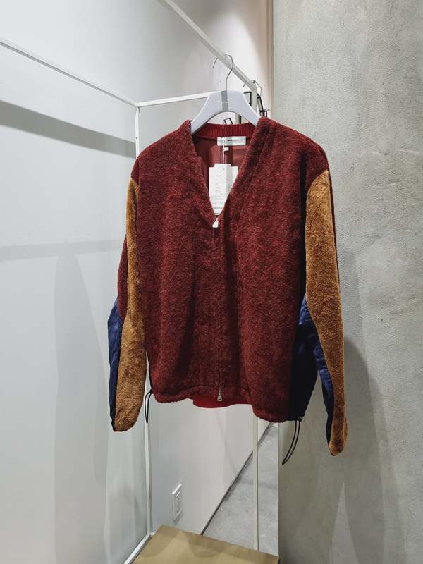 Toga Virilis Faux Shearling Blouson Jacket | Garmentory