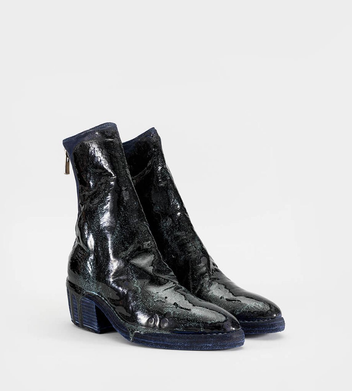 Guidi VG05 RSG Texan Boot - Blue Glitter | Garmentory