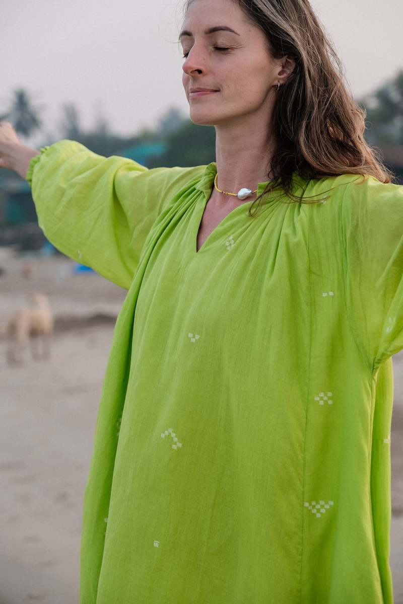 World Of Crow Pride Of Crow Dress - Green | Garmentory