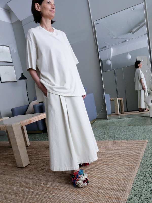 Labo.Art MAGLIA AMANDA JERSEY - MASTIC | Garmentory