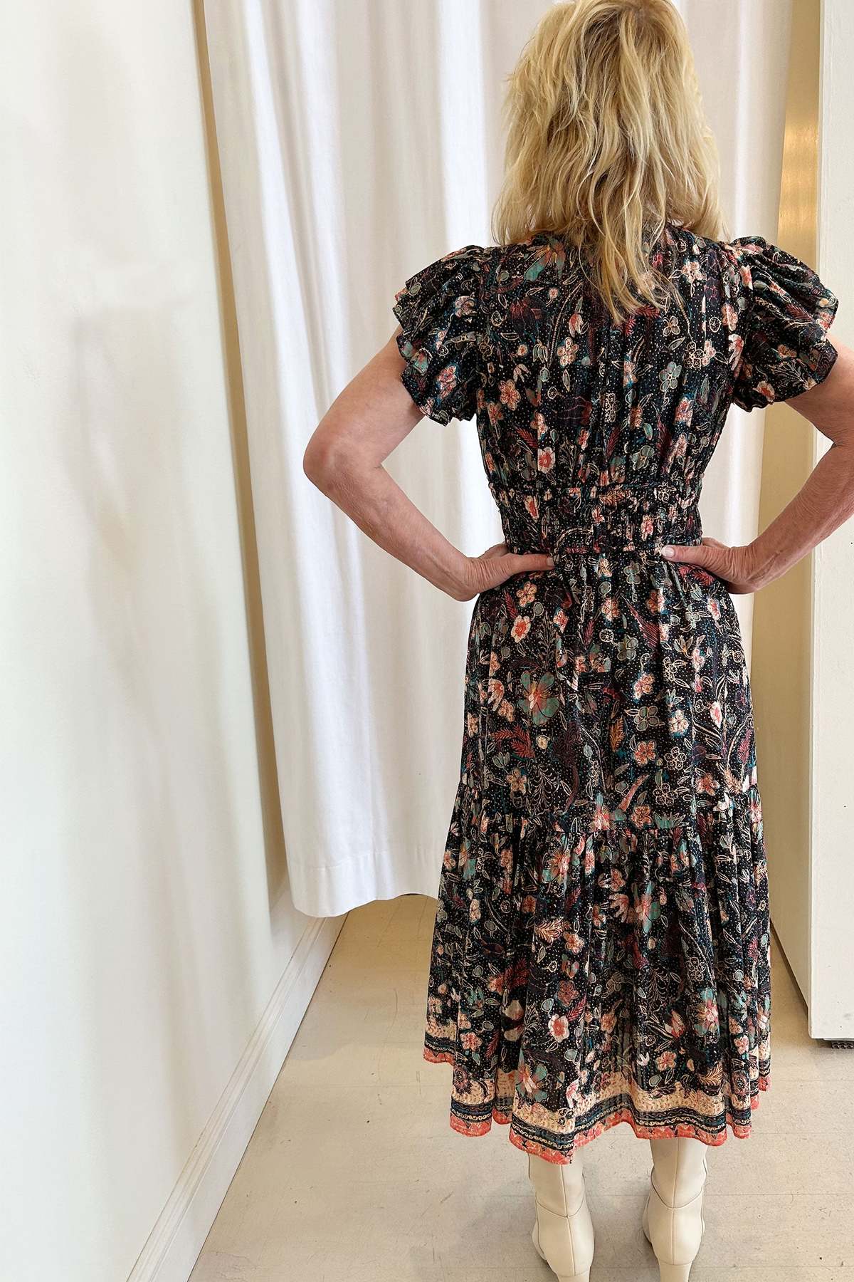 Ulla Johnson Angelica Dress - Obsidian Botanica | Garmentory