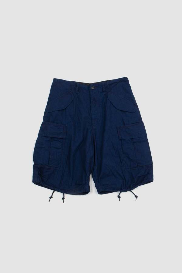 Beams Plus Rip Stop MIL 6Pocket Short - Indigo | Garmentory