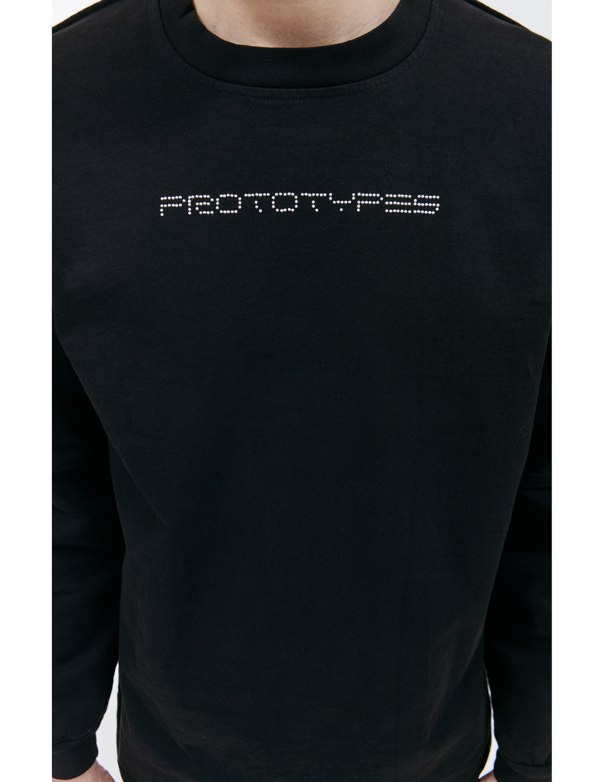 PROTOTYPES Logo longsleeve - black | Garmentory