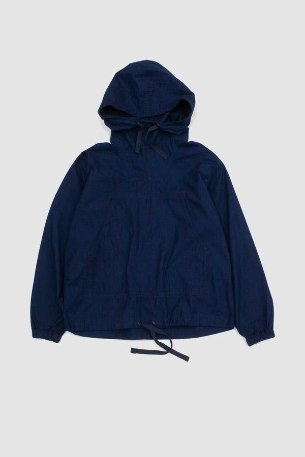 Beams Plus MIL Smock Rip Stop sweater - Indigo | Garmentory