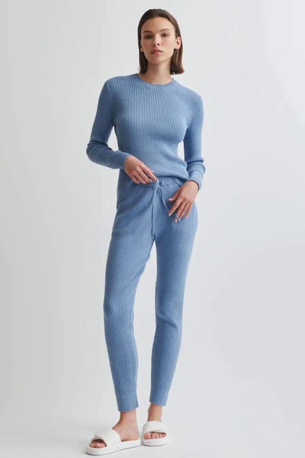 Skin Macey Pullover - Blue Stone | Garmentory