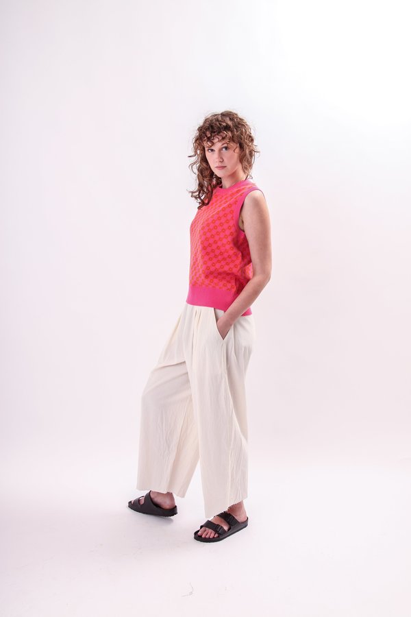 Elsa Esturgie Lisbonne Pants - Ivory | Garmentory