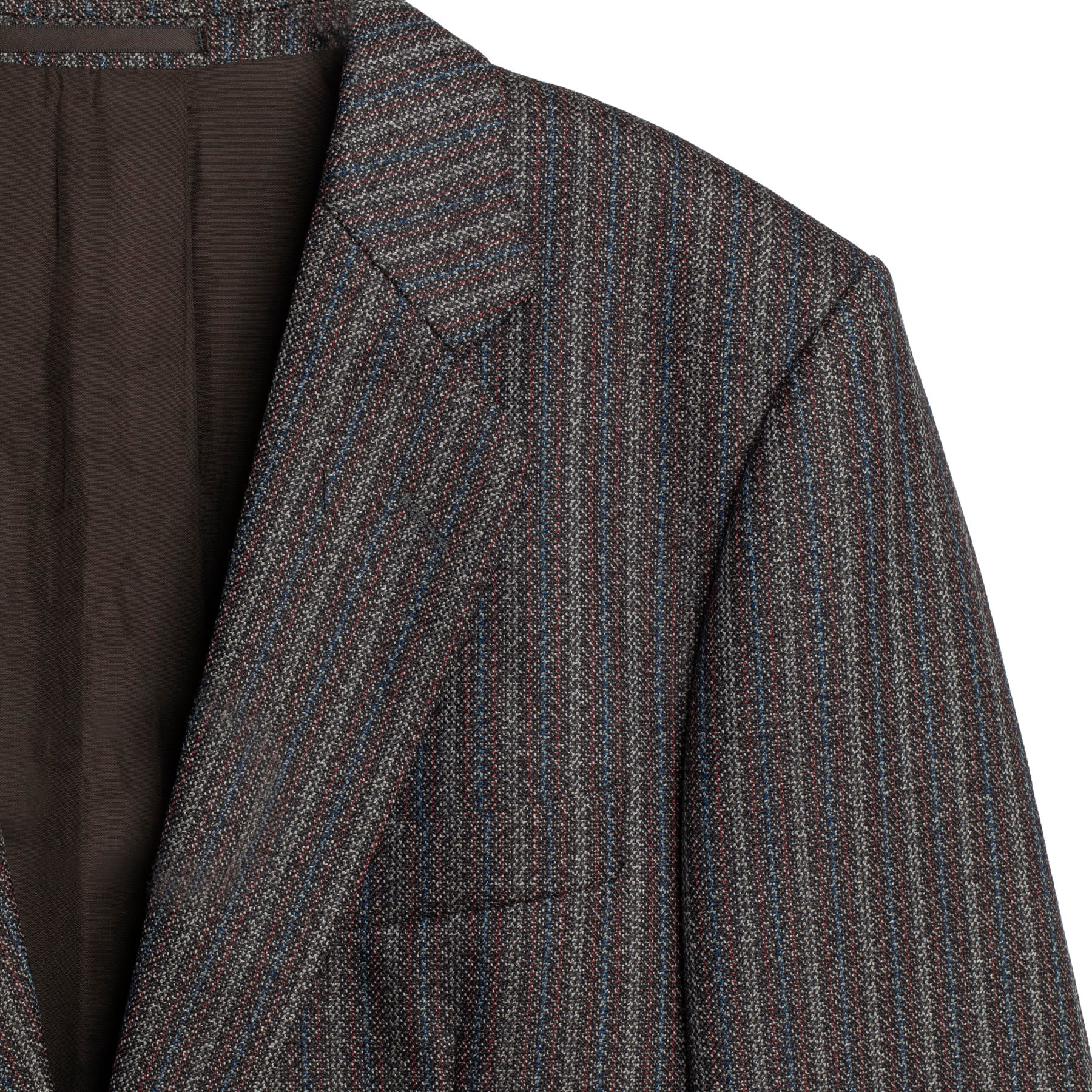 Reid & Taylor (Scotland) Barleycorn Weave Candy Stripe Cutaway Jacket ...