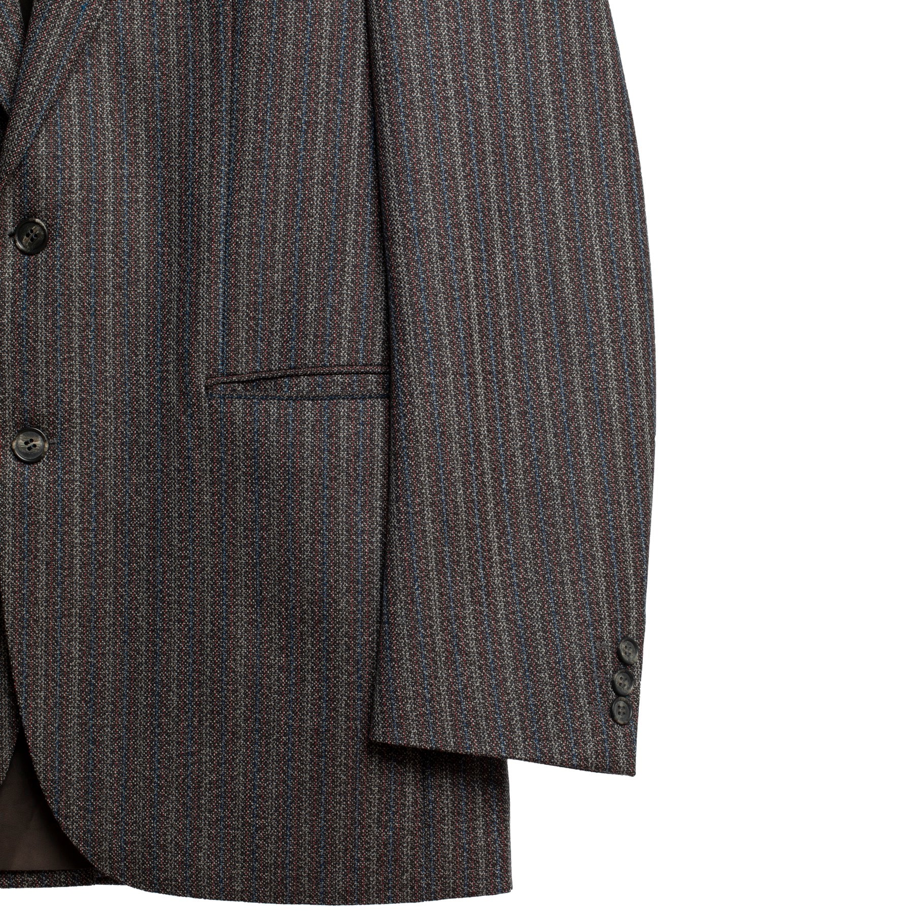 Reid & Taylor (Scotland) Barleycorn Weave Candy Stripe Cutaway Jacket ...