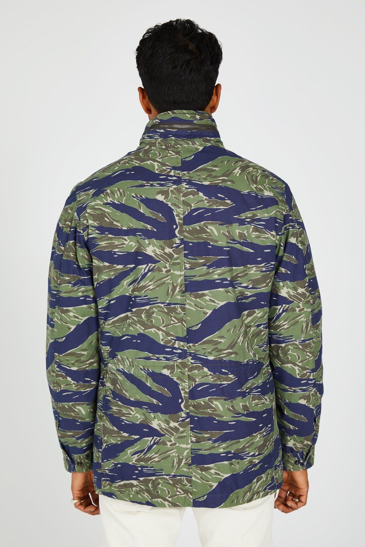 P65 FIELD JACKET JAPANESE TIGER CAMO CASHMERE LINER | Garmentory