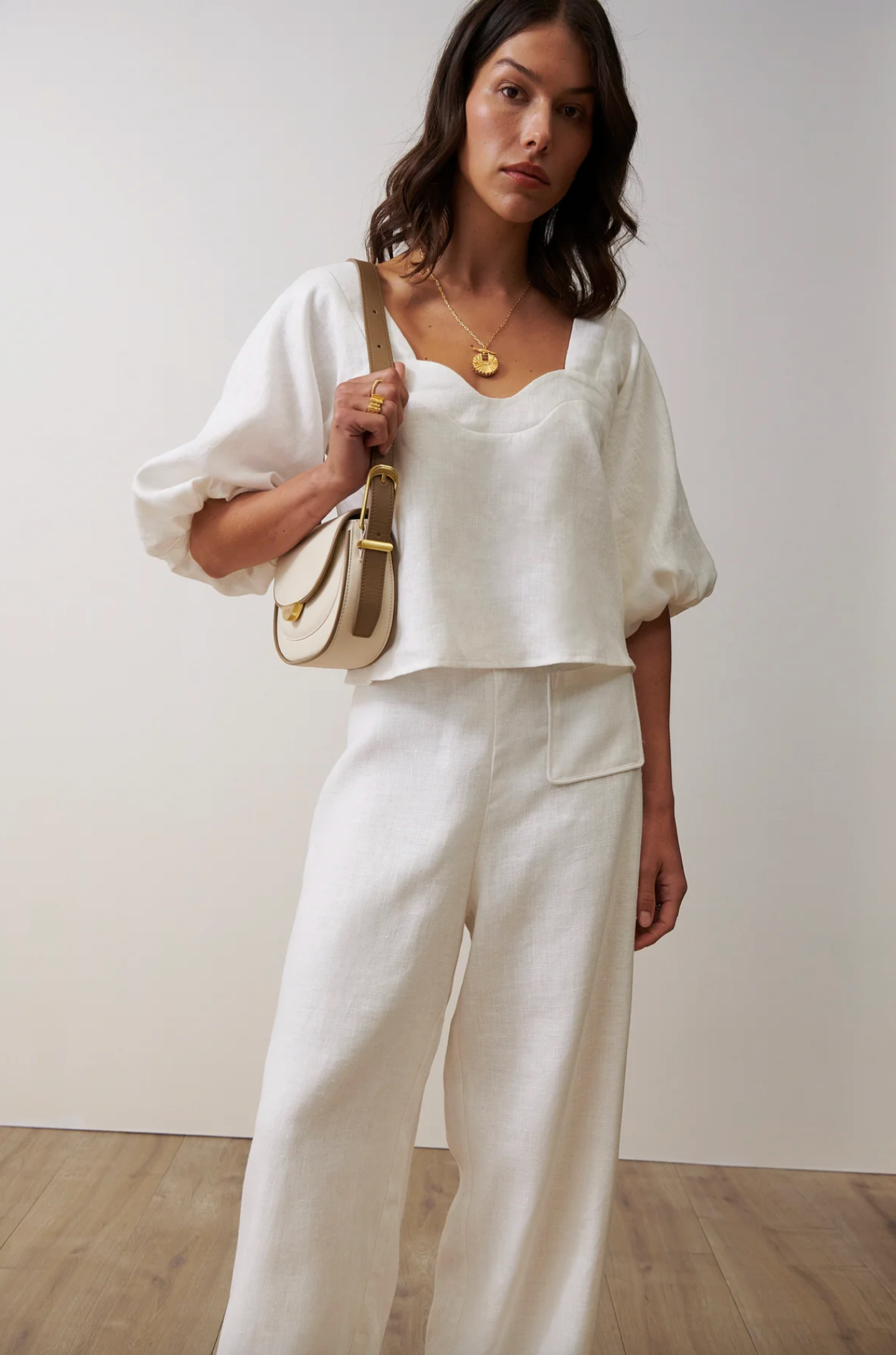 SANCIA The Lumi Top - White | Garmentory