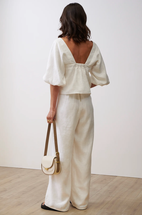 SANCIA The Lumi Top - White | Garmentory