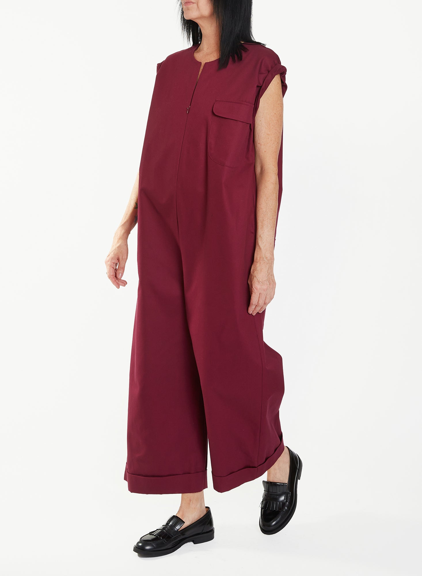 Meg Daphne Jumpsuit - Plum | Garmentory
