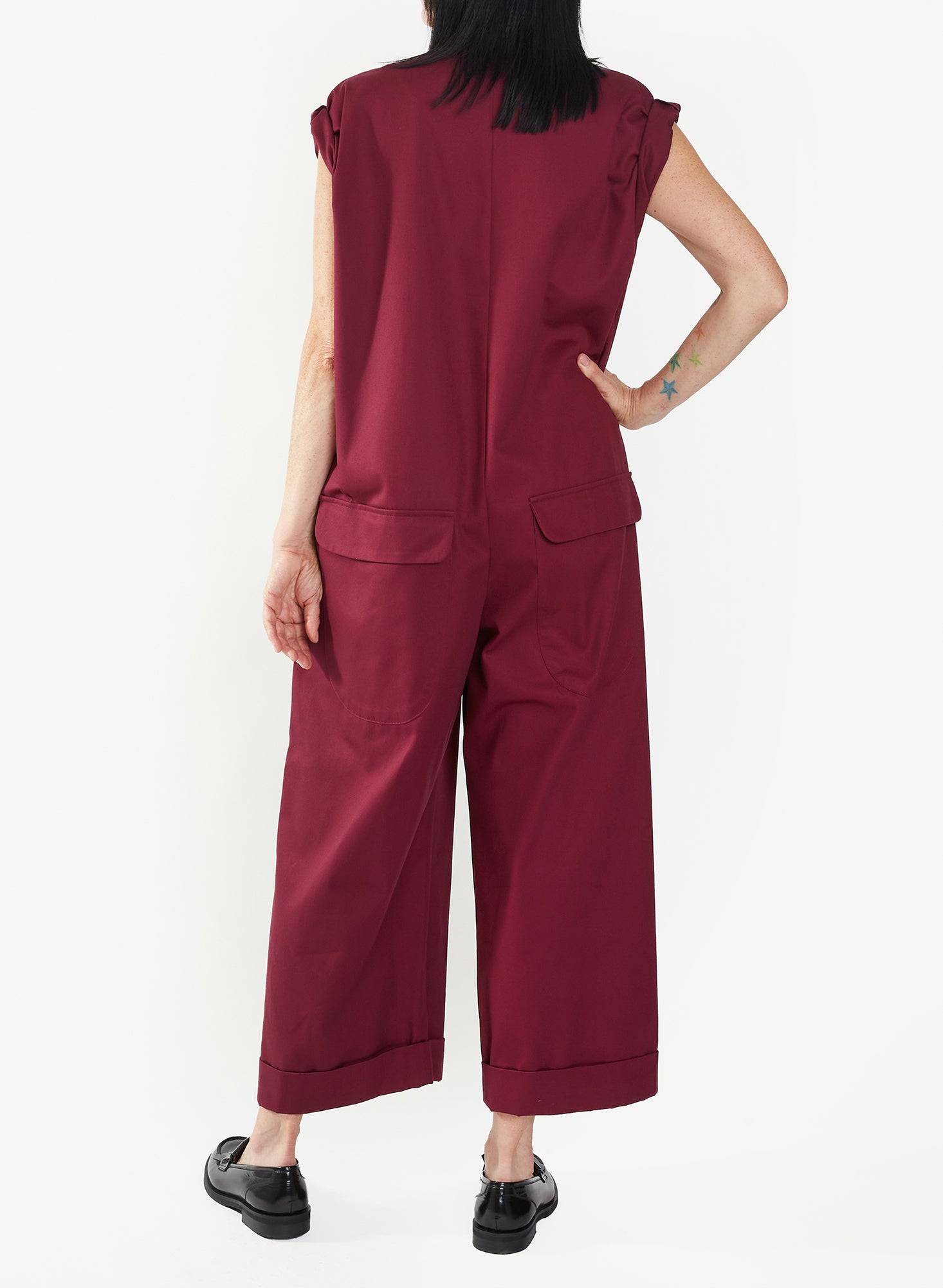 Meg Daphne Jumpsuit - Plum | Garmentory