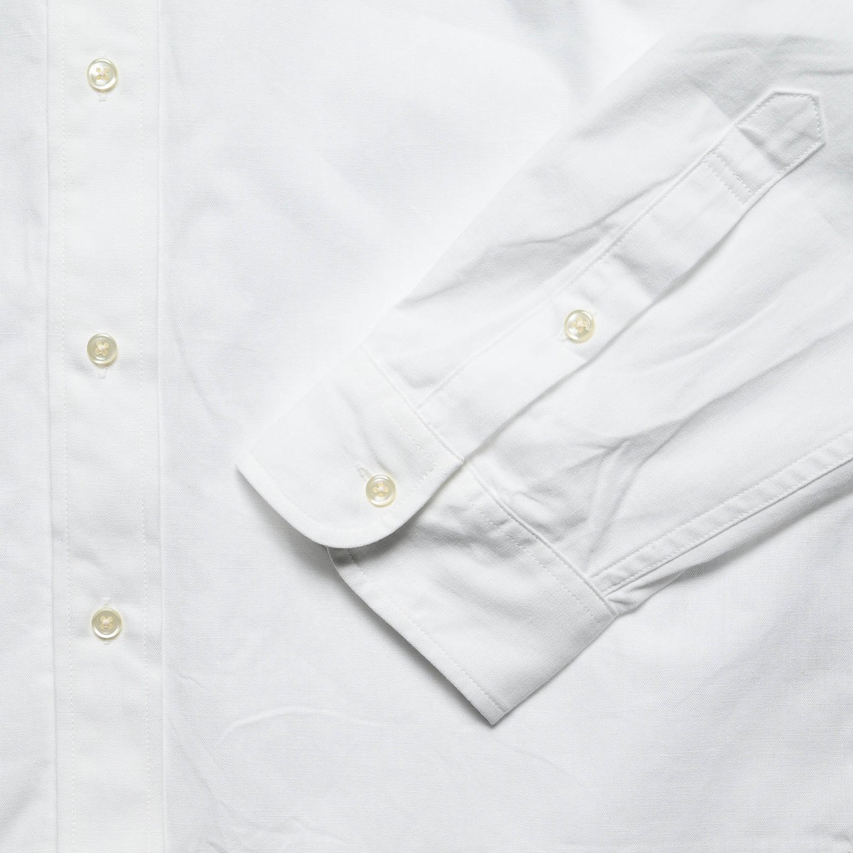 Orslow Chambray Button Down Shirt - White | Garmentory