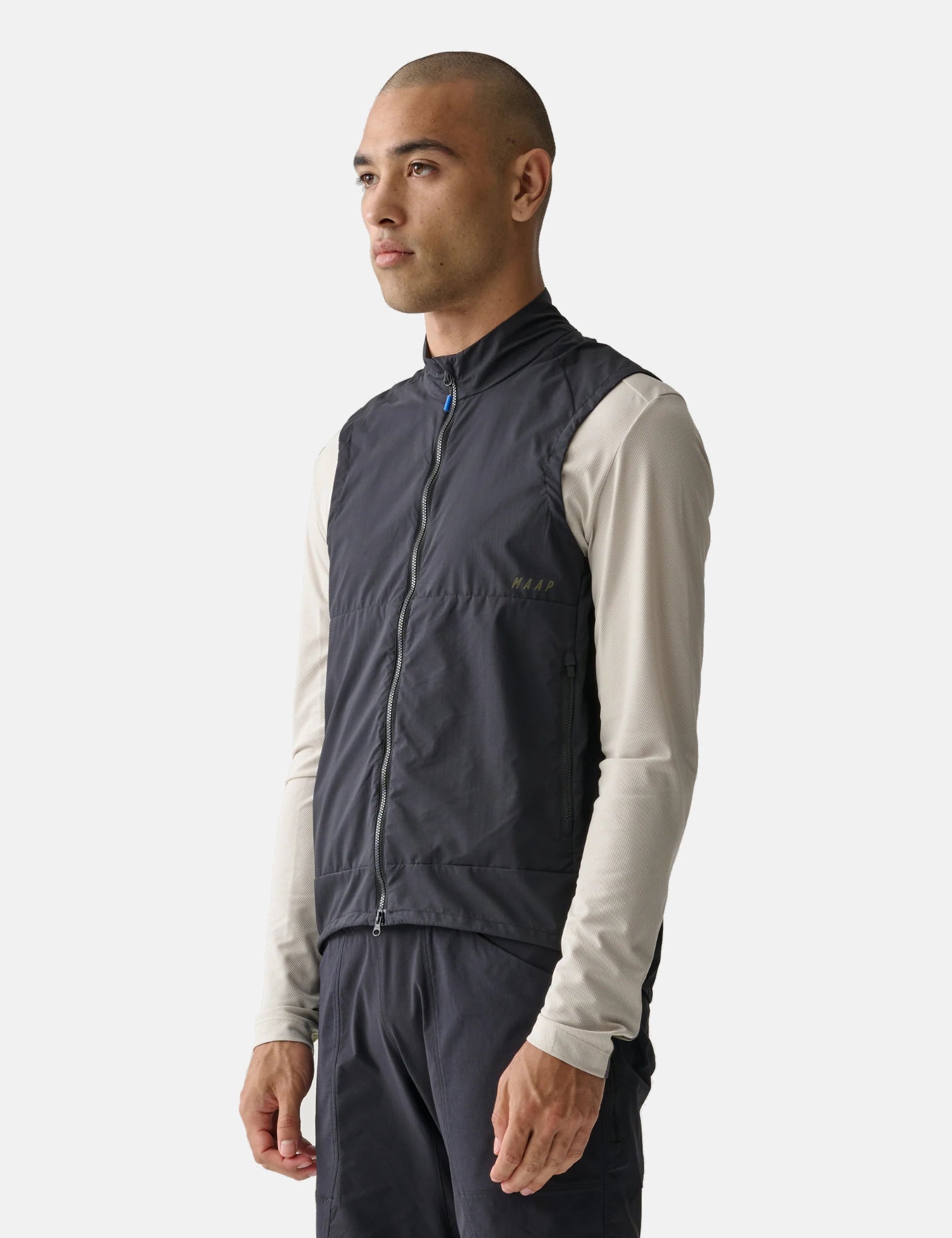 Maap Alt_Road Wind Vest - Black | Garmentory