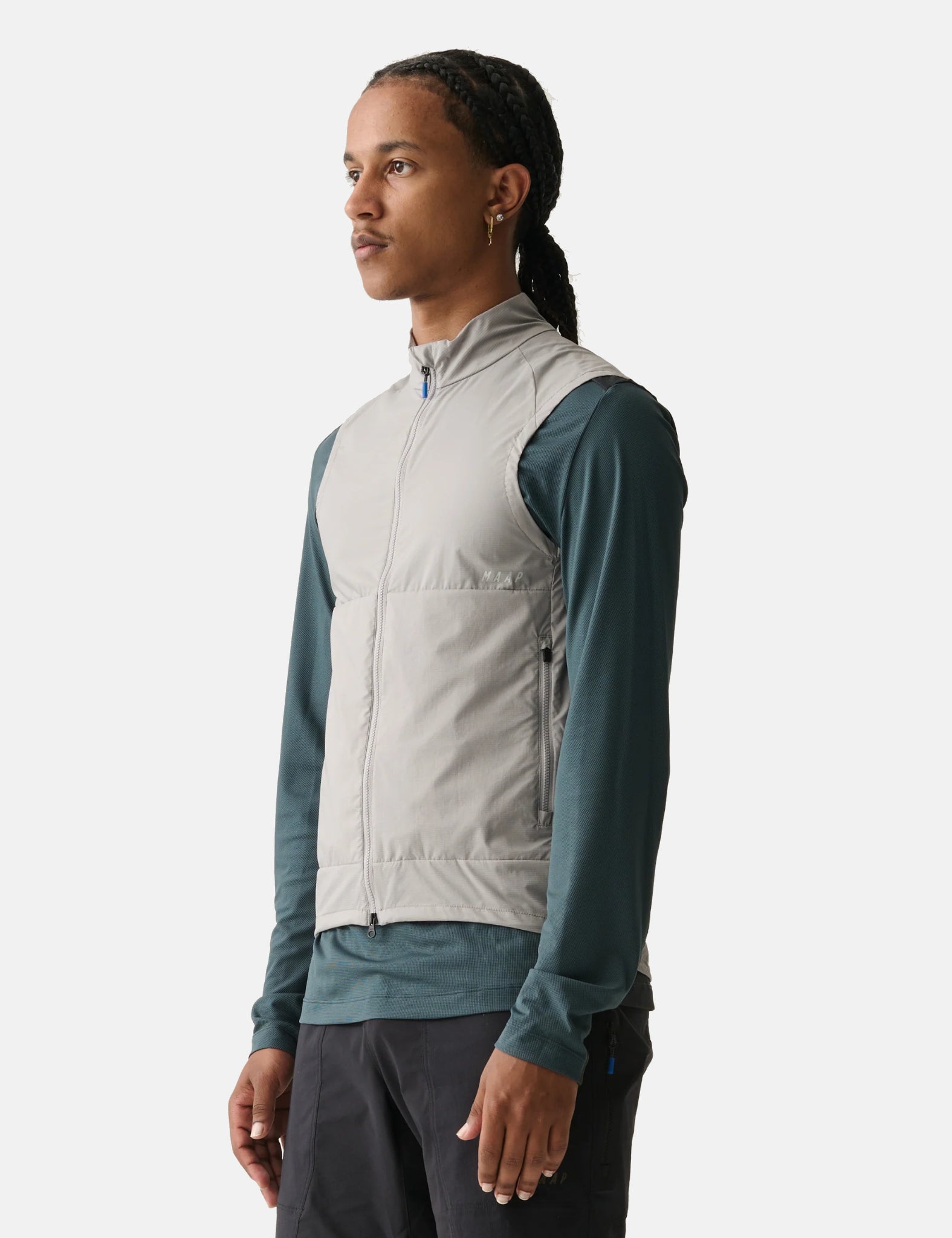 Maap Alt_Road Wind Vest - gray | Garmentory
