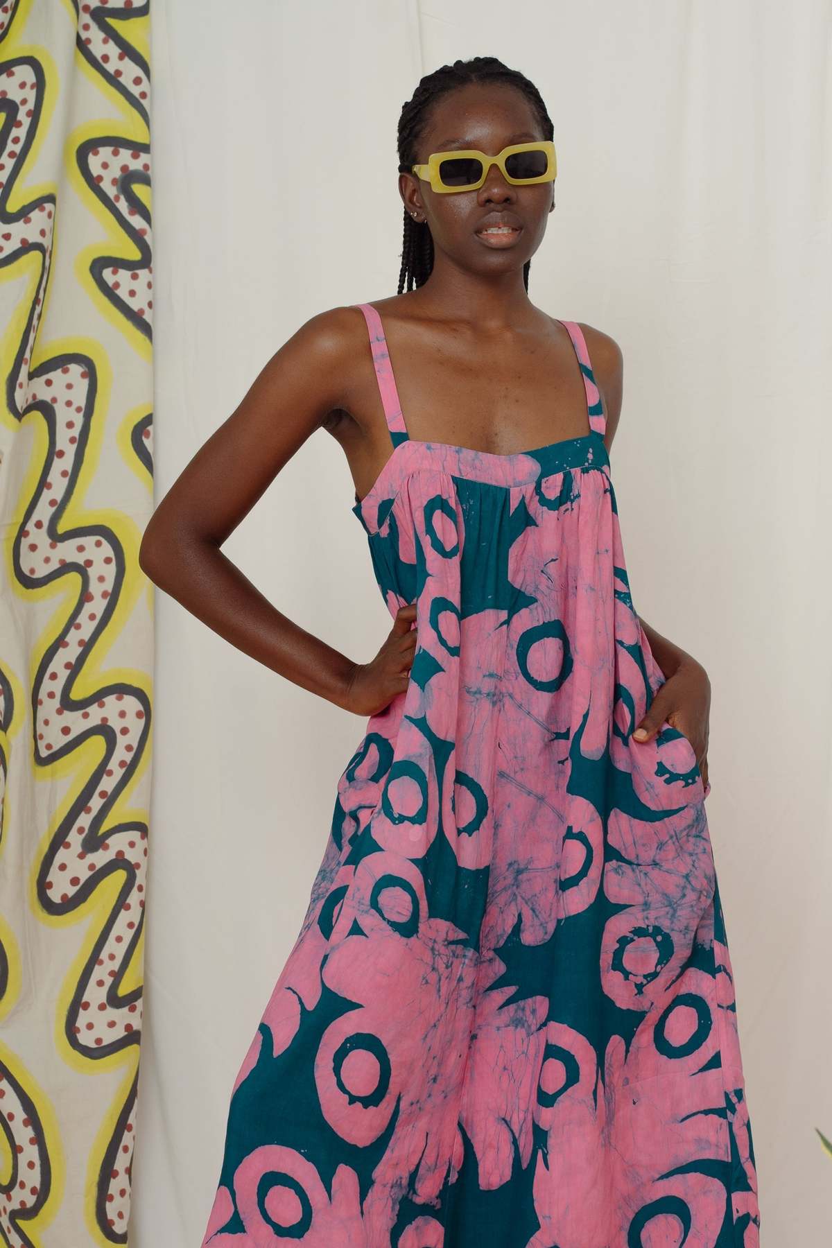 Osei-Duro Saya Dress in Pool Party | Garmentory