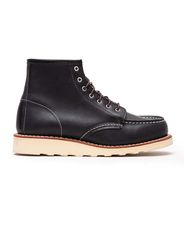 Red Wing Shoes 6-inch Classic Moc - Black | Garmentory