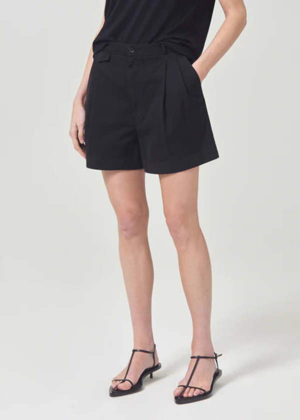 AGOLDE Becker Short - Black | Garmentory