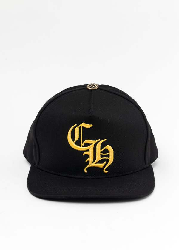 chrome hearts Hat - Black/Gold | Garmentory