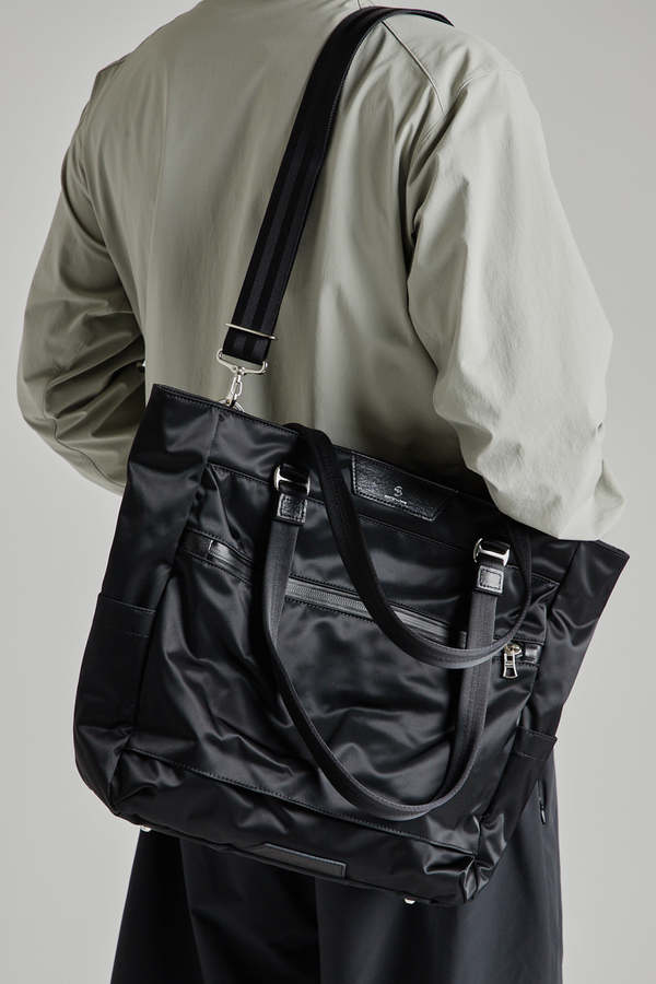 MASTER-PIECE Progress Tote Bag - Black | Garmentory