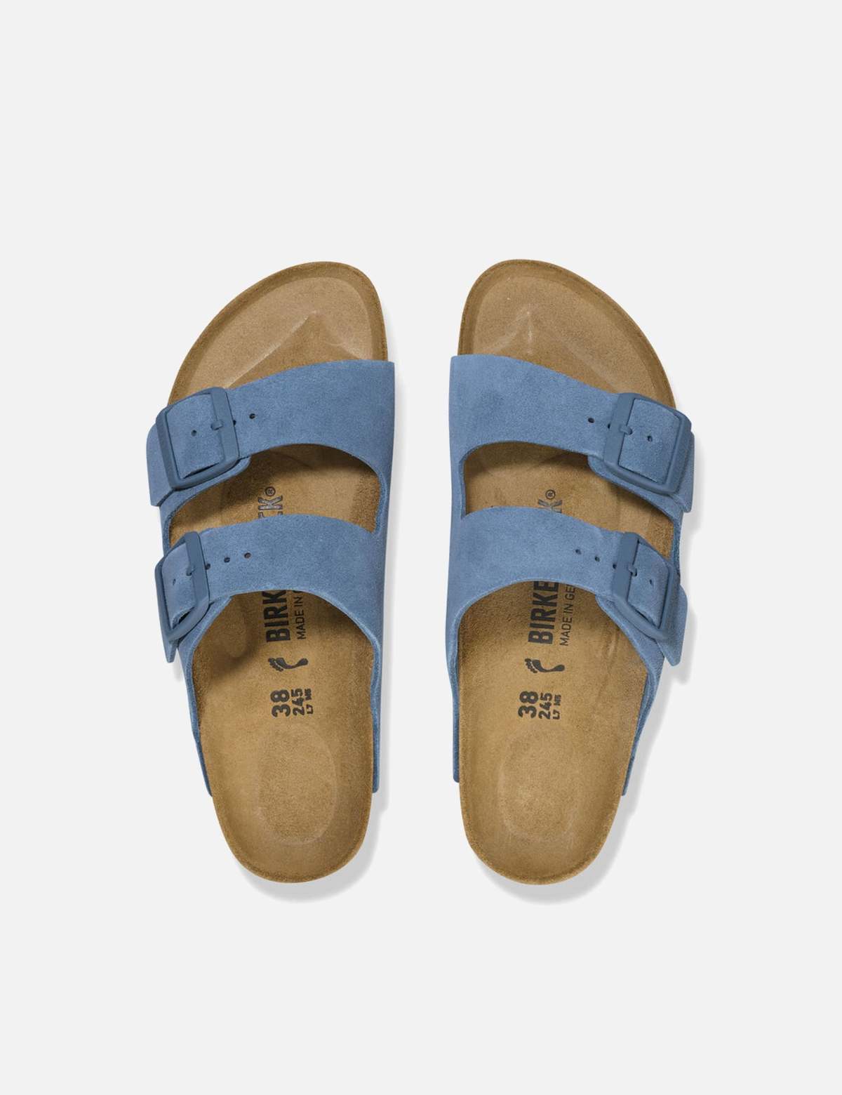 Birkenstock Arizona Regular Sandals - Elemental Blue | Garmentory