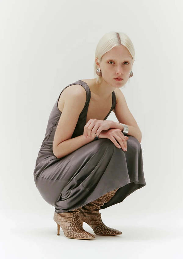 Permanent Vacation Liminal Dress - Slate | Garmentory